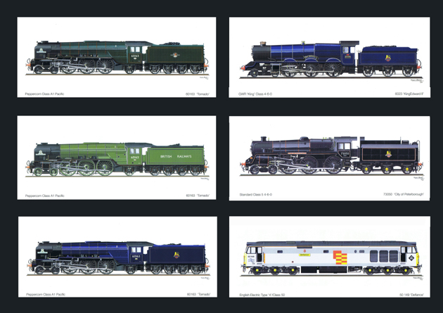 Stuart Black - locomotive prints, locomotive cards and aircraft prints ...